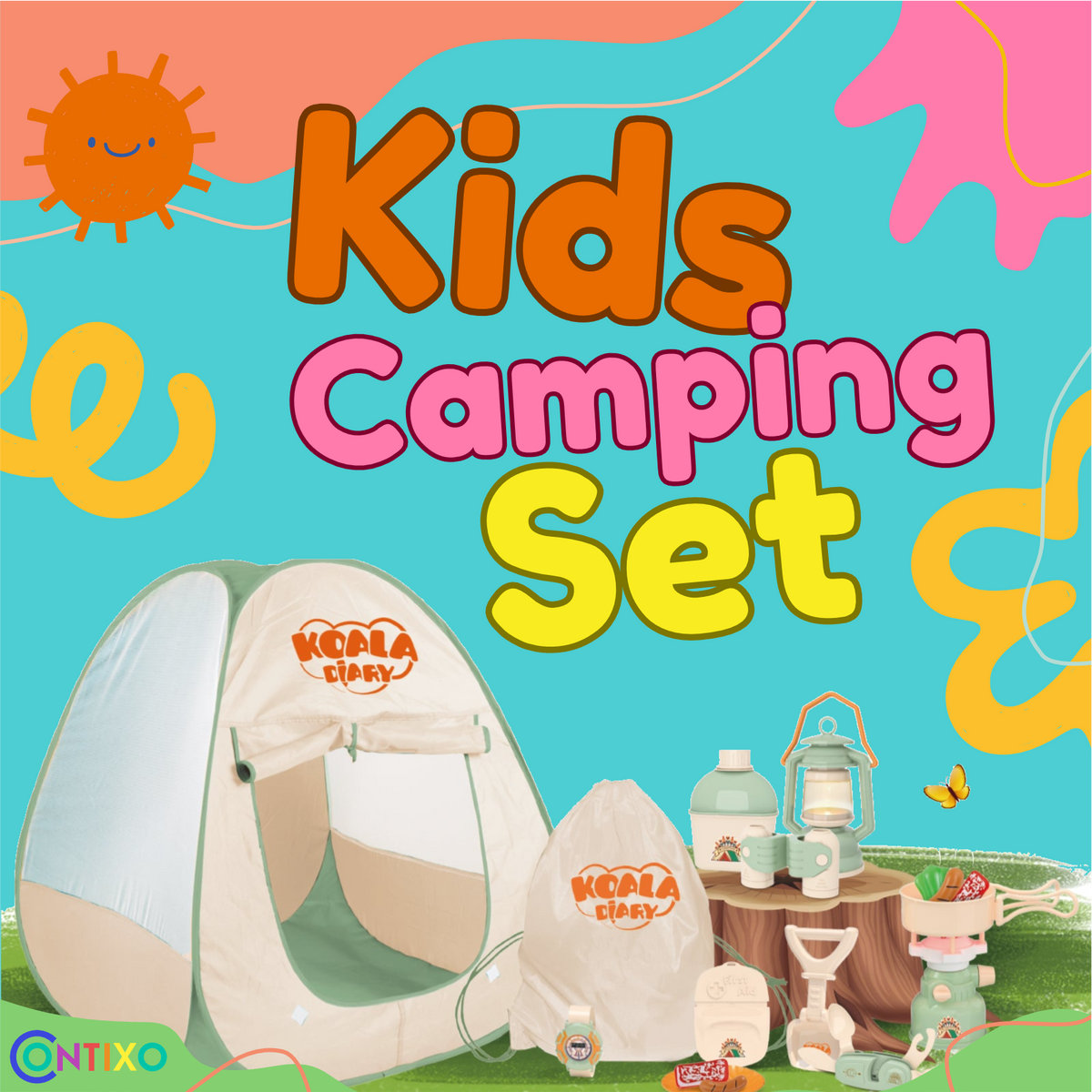 Spark Adventure and Imagination with the JoyBox Kids Camping Set – Contixo