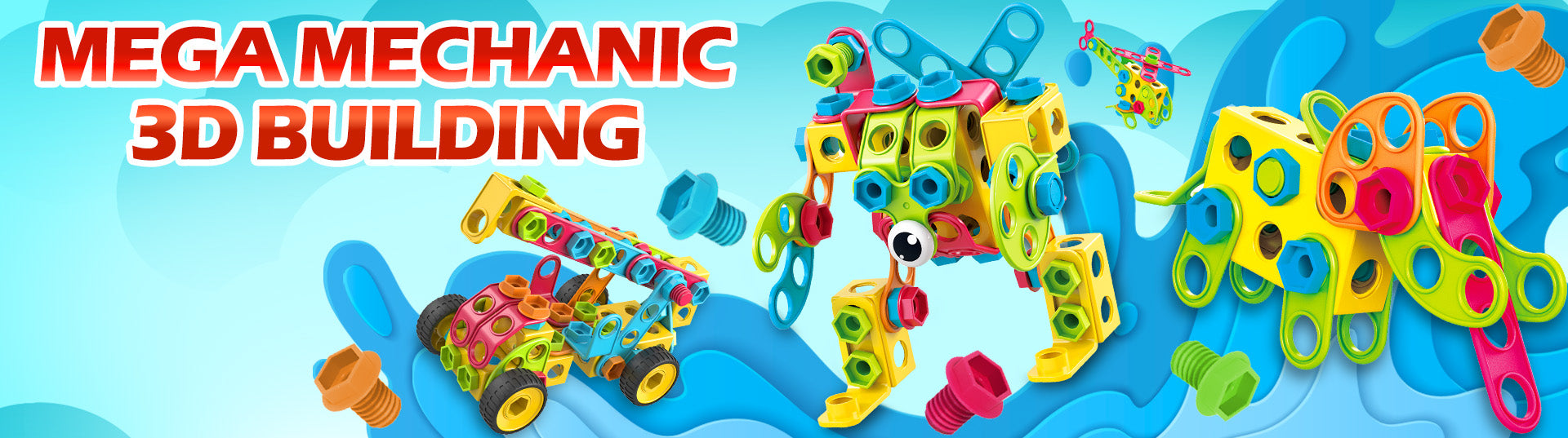 Mega Mechanic 3D Builder – Contixo